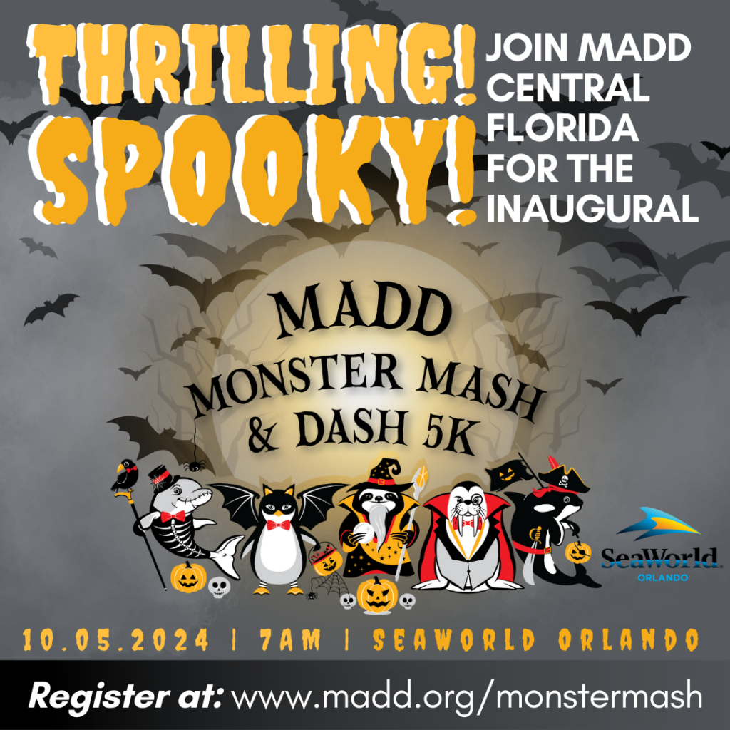 MADD Monster Mash and Dash - Affiliate Central Florida