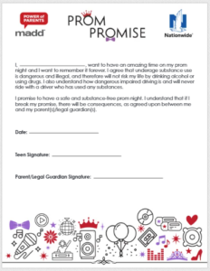 MADD's Promposal - Take the Prom Promise to Avoid Alcohol