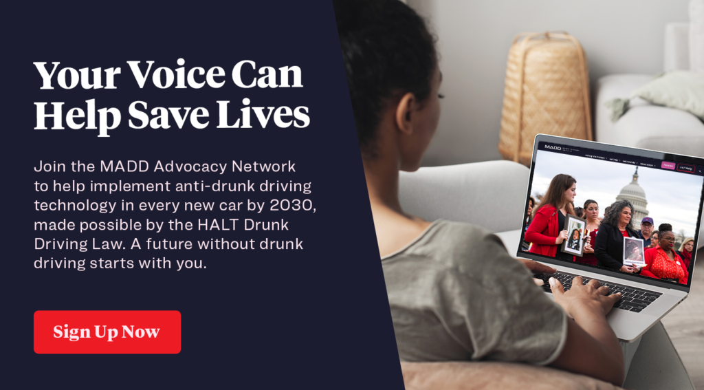 MADD: Mothers Against Drunk Driving
